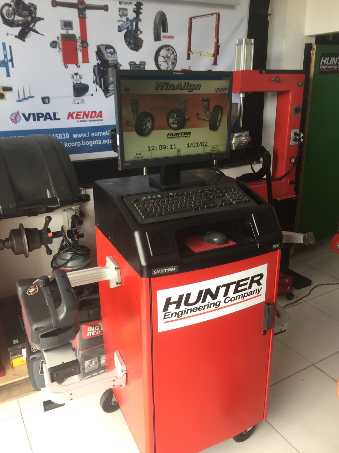 ALINEADOR AUTOMOTRIZ HUNTER P811 - Isocol SAS