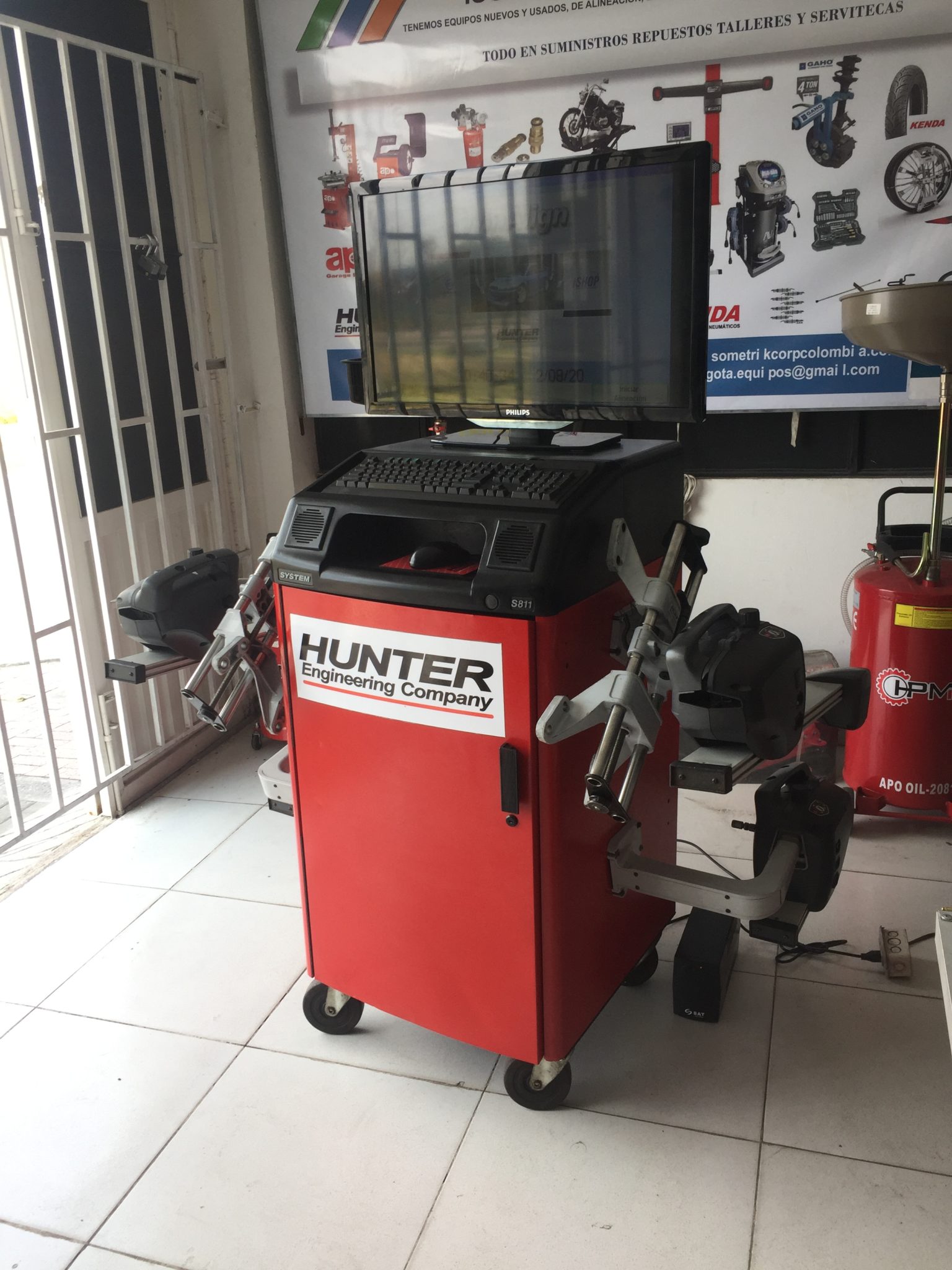 ALINEADOR AUTOMOTRIZ HUNTER P811 - Isocol SAS